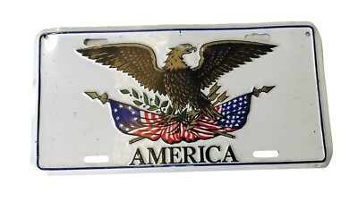 Old America Gold Eagle Number Plate | eBay Australia