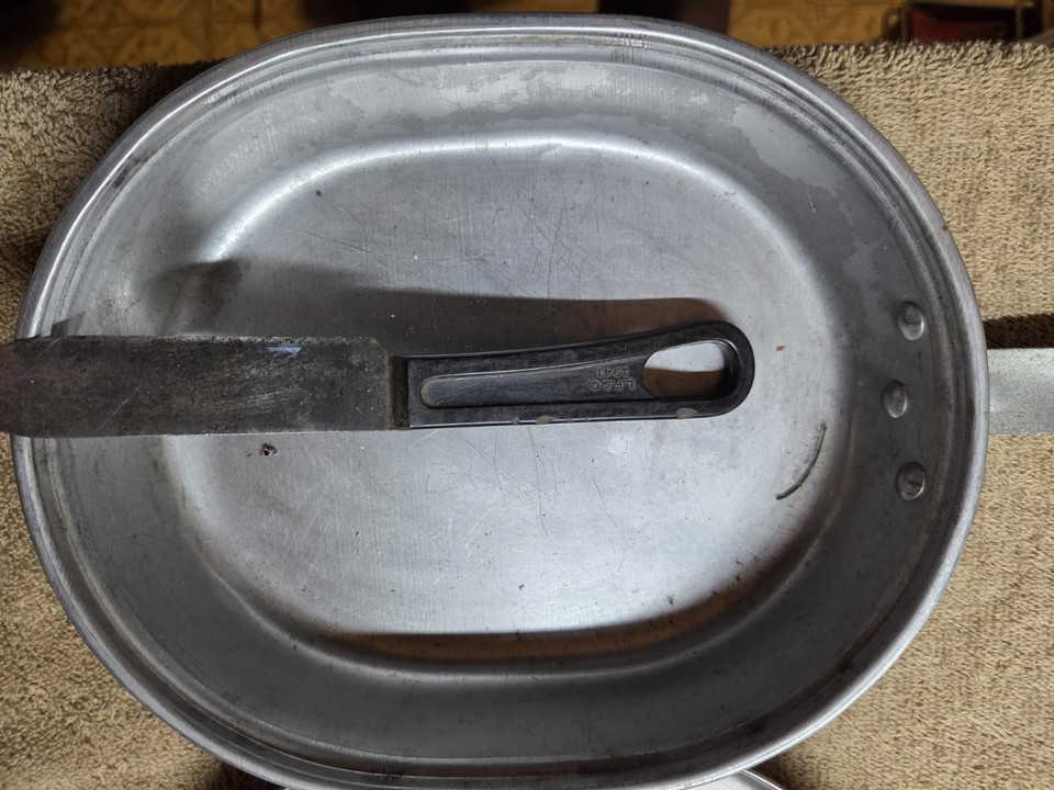 US ww2 Mess Kit 1944 With Dated Knife free shipping! | eBay