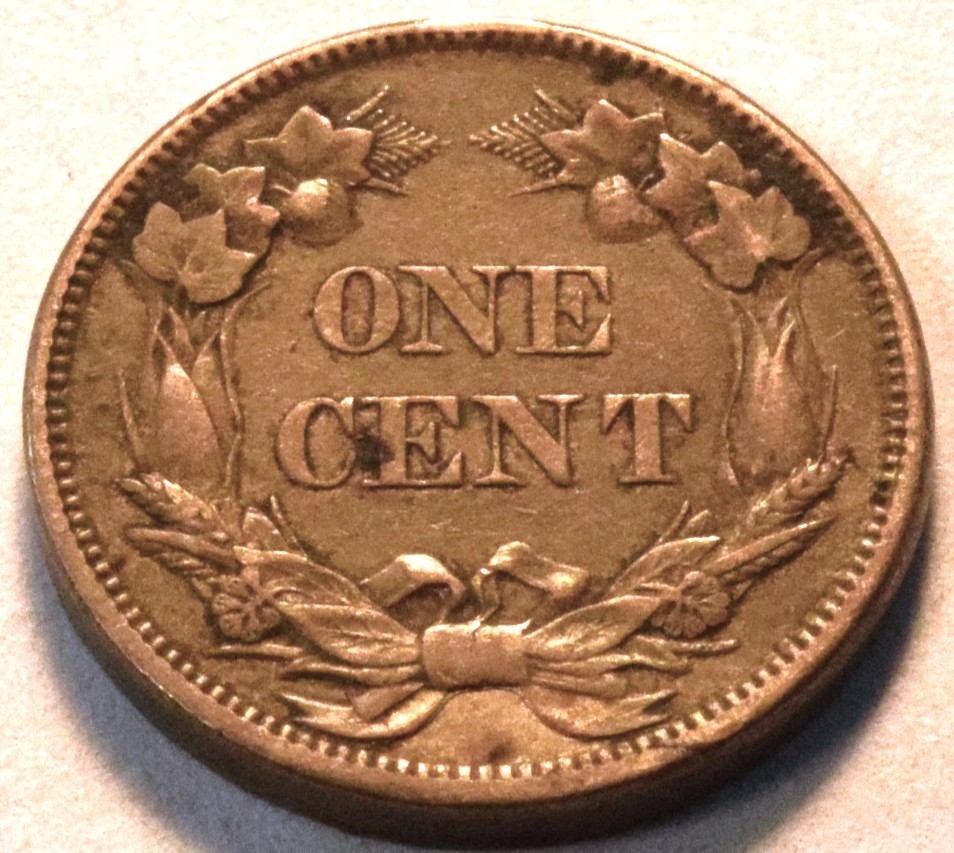 1858 Small Letters Flying Eagle Cent, Higher Grade, Better Penny Type ...