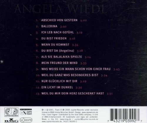 Angela Wiedl Abschied Von Gestern (CD) 743219039927| eBay