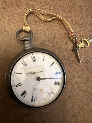 "Issac Reed & Son," Watch Makers Antigue Pocket Watch - H Harvey London ...