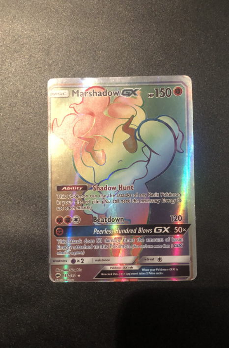 Pokemon Marshadow Rainbow Ultra Rare GX | eBay UK