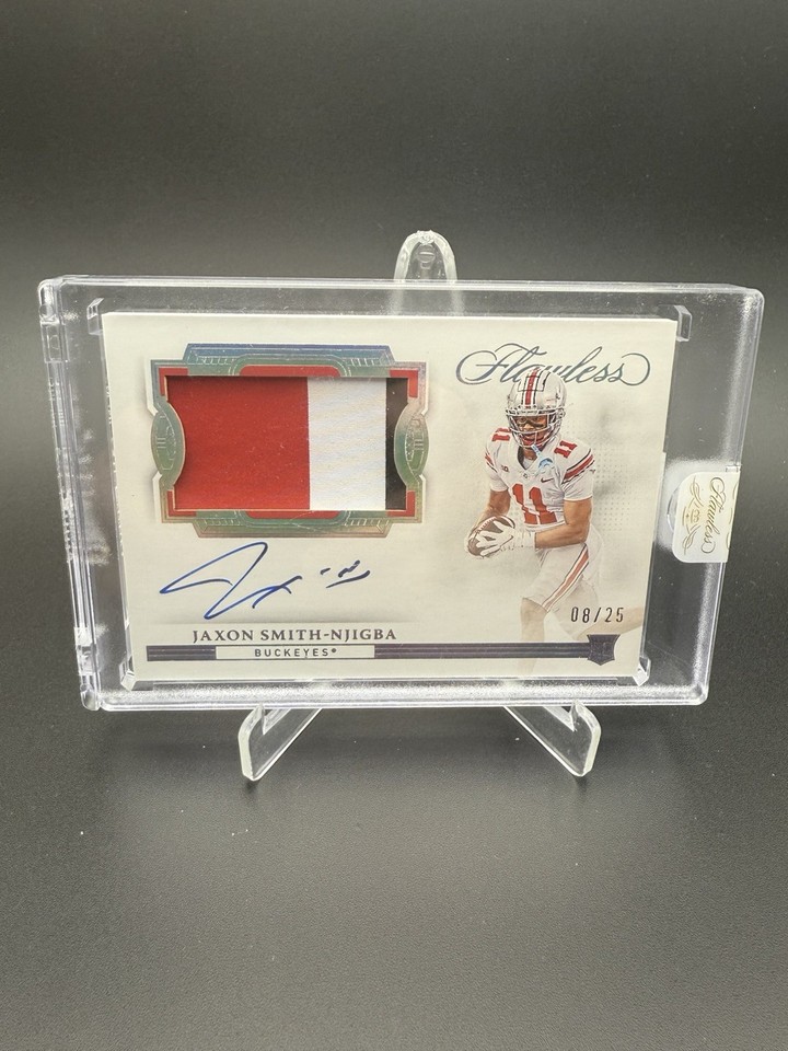 2023 Flawless Horizontal Jaxon Smith-Njigba RPA Auto 08/25 RPAH-JSN ...