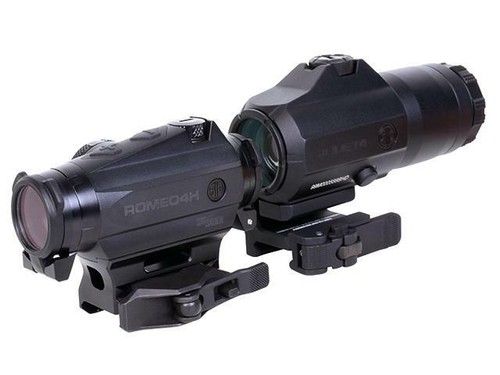 SIG SAUER Romeo 4H Red Dot Sight 2 MOA W/ Juliet 4 3x Magnifier | eBay