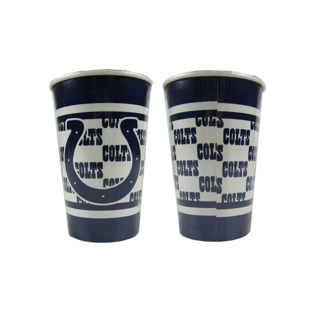New NFL Indianapolis Colts 20 Disposable 16oz Paper Cups Party-Ware ...