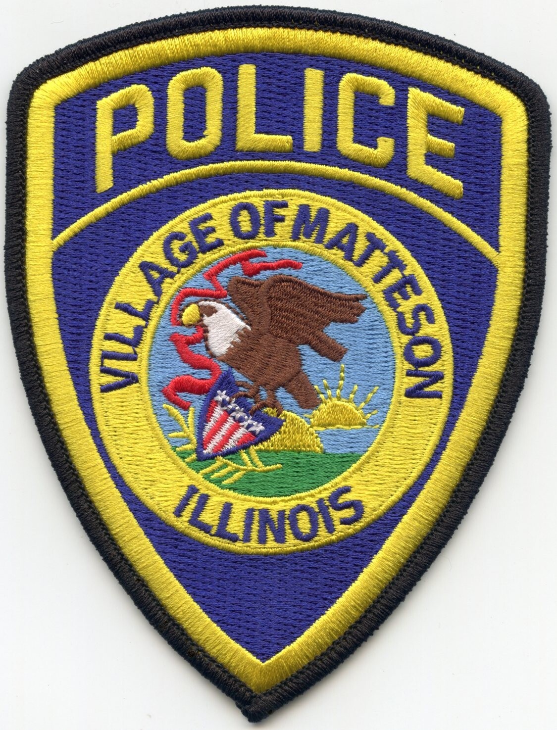 MATTESON ILLINOIS POLICE PATCH | eBay