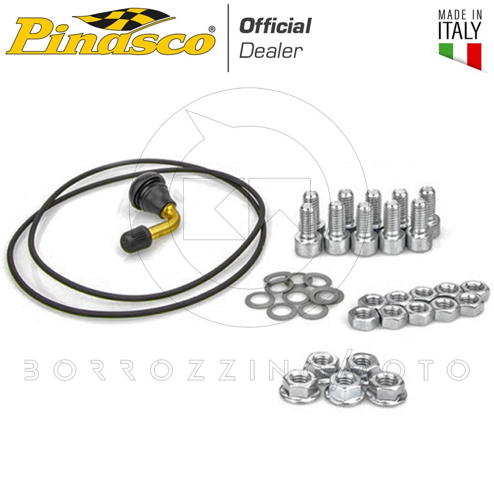 Cerchio Chromé Tubeless Scomponible Pinasco VESPA PX 200 Arcobaleno 3. ...