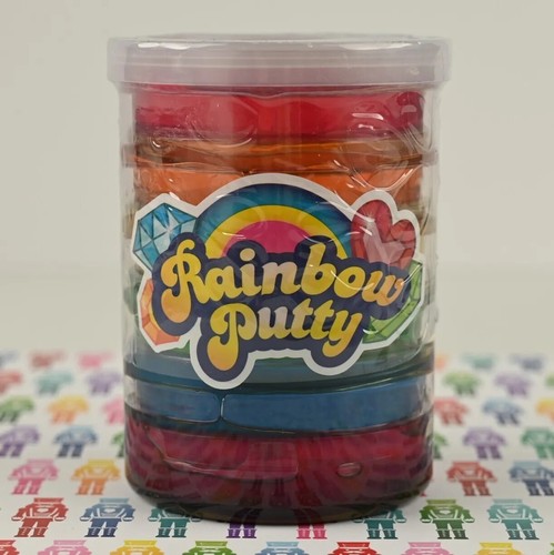 JA-RU 4636 All Mine Rainbow Putty Glitter Slime 16oz Jar Boys & Girls Ages 3+ | eBay