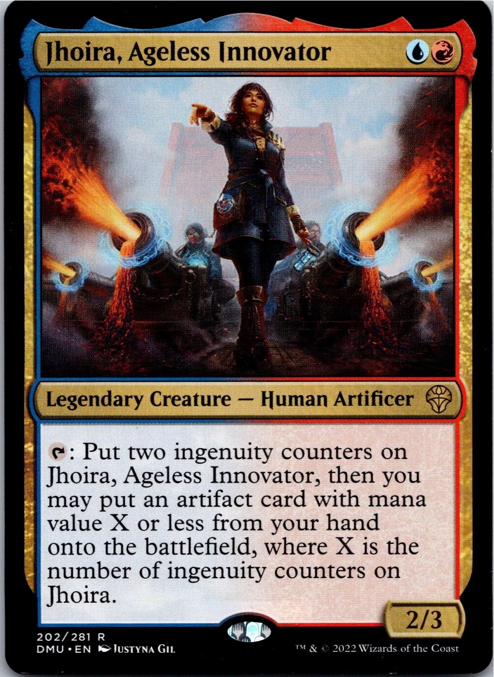 Magic the Gathering Jhoira, Ageless Innovator Dominaria United x1 MTG ...