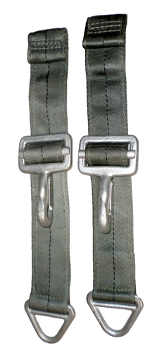 US MILITARY 2 Parachute Harness D Clips preowned USED | eBay