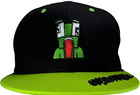 unspeakable gaming frog black green hat with script on bill | eBay
