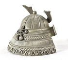 Japanese Miniature Pewter Metal Kabuto Shogun Samurai Helmet | eBay