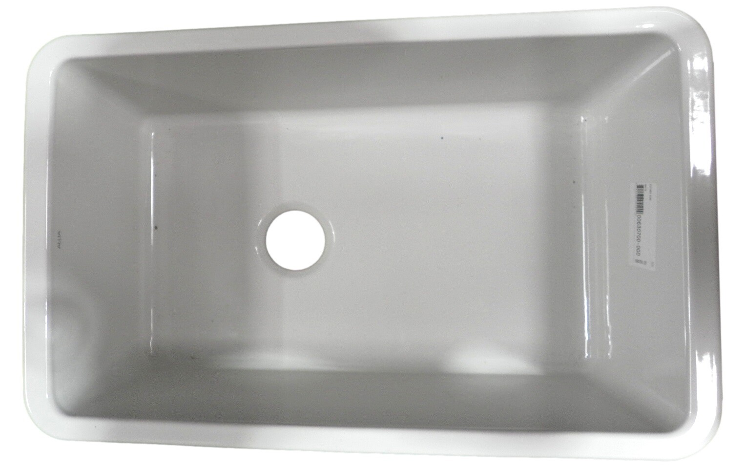 Rohl 6307-00 Allia Collection Undermount Fireclay 31-5/8" Kitchen Sink ...