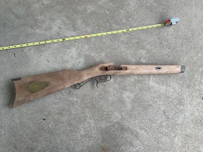 Un Finished CVA Hawken Sidelock Muzzleloader Rifle Wood Stock - 15/16 ...