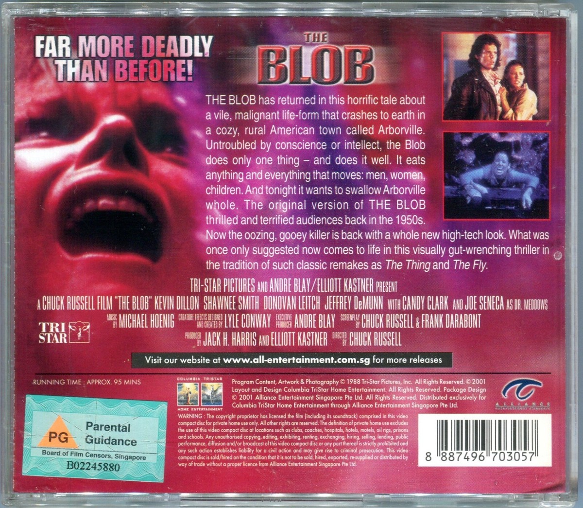 De Blob 1988 BLOB (1958) Vs. DER BLOB (1988) | Original Vs. Remake