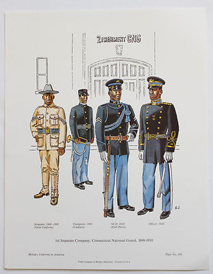 National Guard #595 Vintage Historical Military Uniforms in America ...