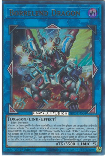 YU-GI-OH BORRELEND DRAGON 1ST ED ULTRA RARE MN/MINT GFP2-EN006 | eBay