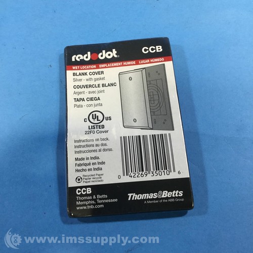 Red Dot CCB Blank Outlet Cover Grey FNFP | eBay