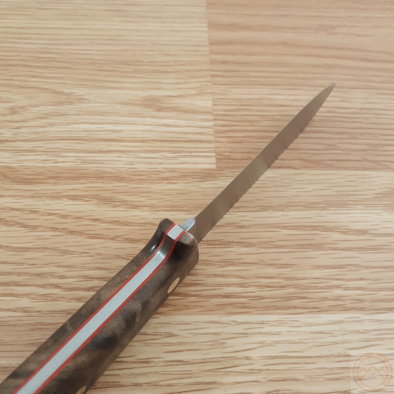 BRISA Kephart 115 Stabilized Fixed Knife 4.5" 80CrV2 Steel Blade Walnut Handle | eBay