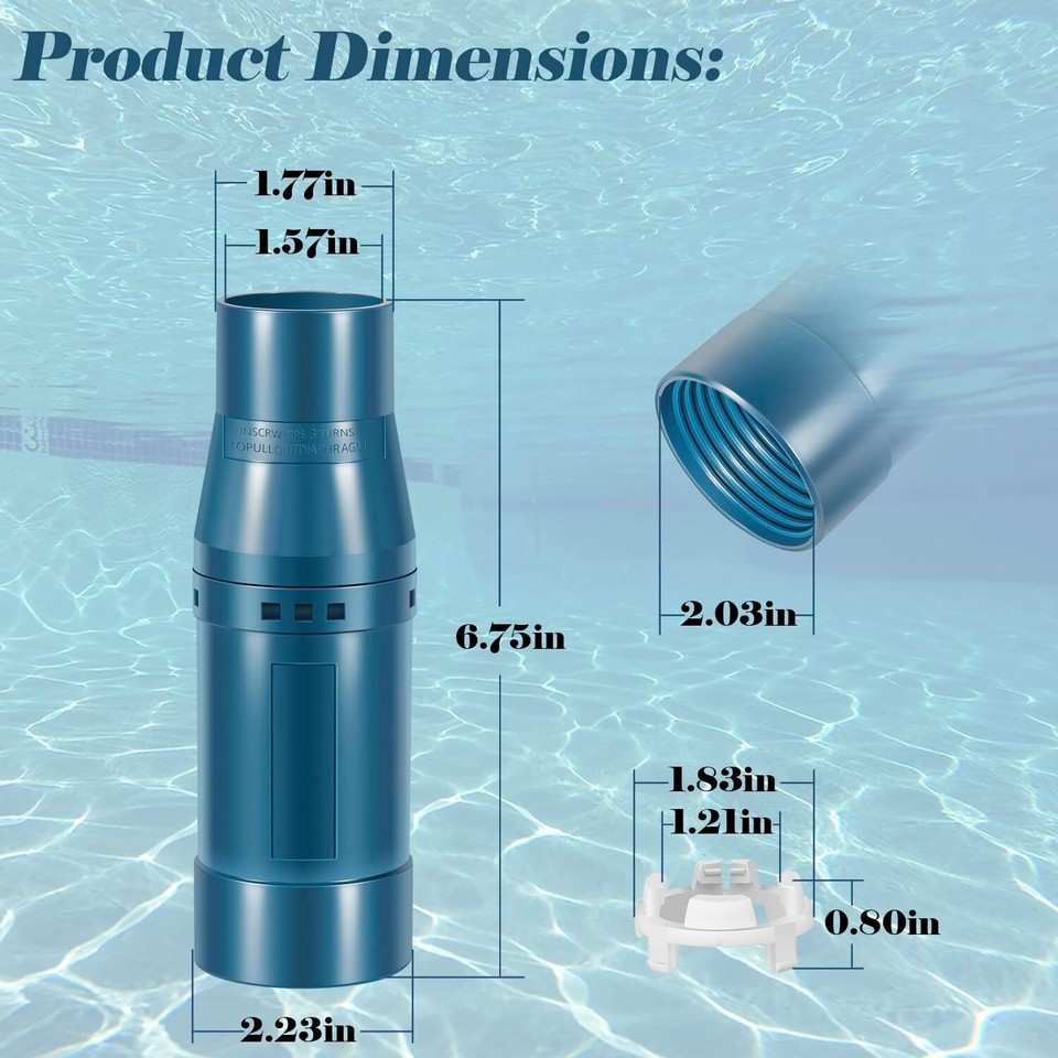 Baracuda Cassette Chamber with Compression Ring For Zodiac G3/G3 Pro ...