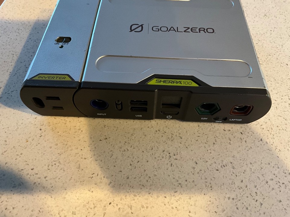 Goal Zero Sherpa 100 Power Bank with 100w AC Inverter | eBay