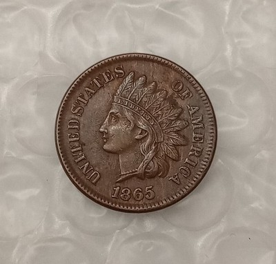 USA 1 Cent~ Indian Head Cent 1865~* AU | eBay