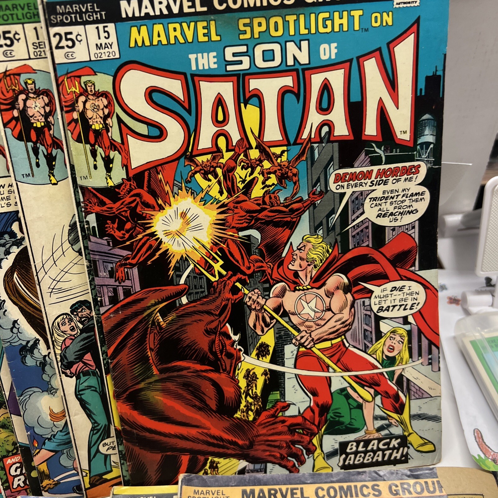 Marvel Spotlight LOT OF 14 ISSUES #14 THRU 24 PLUS 3 EXTRA(Mar Comics July 1974) | eBay