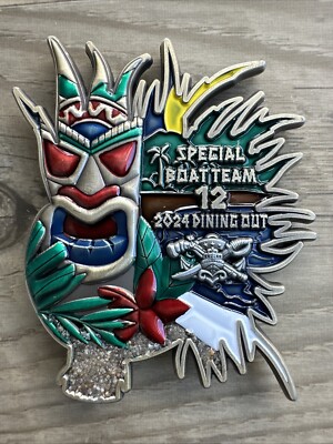 US Navy Special Boat Team 12 Challenge Coin SBT 12 | eBay