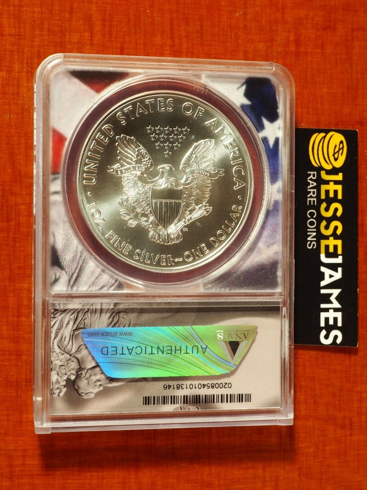 2021 $1 AMERICAN SILVER EAGLE ANACS MS70 TYPE 1 FIRST STRIKE LABEL | eBay
