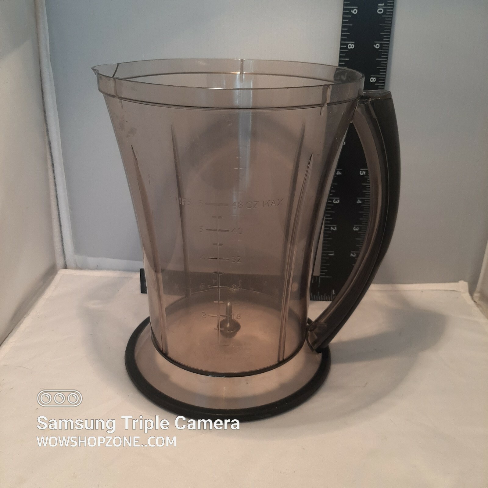 NuWave #22191 Replacement Part Blender 48oz Plastic Party Mixer Pitcher ...