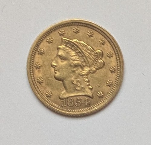 1854 $2.50 Gold Coin - AU | eBay