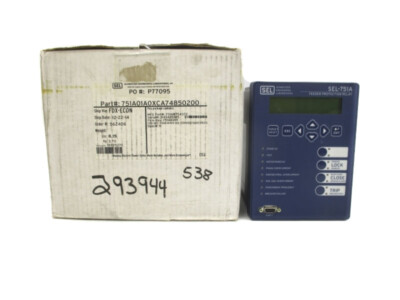 SEL 751A01A0XCA74850200 SEL-751A 300V 3A NSMP | eBay