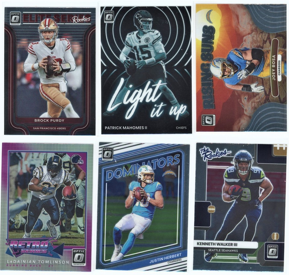 2022 Donruss Optic Football INSERTS (BUY 3 GET 1) You Pick -Complete ...