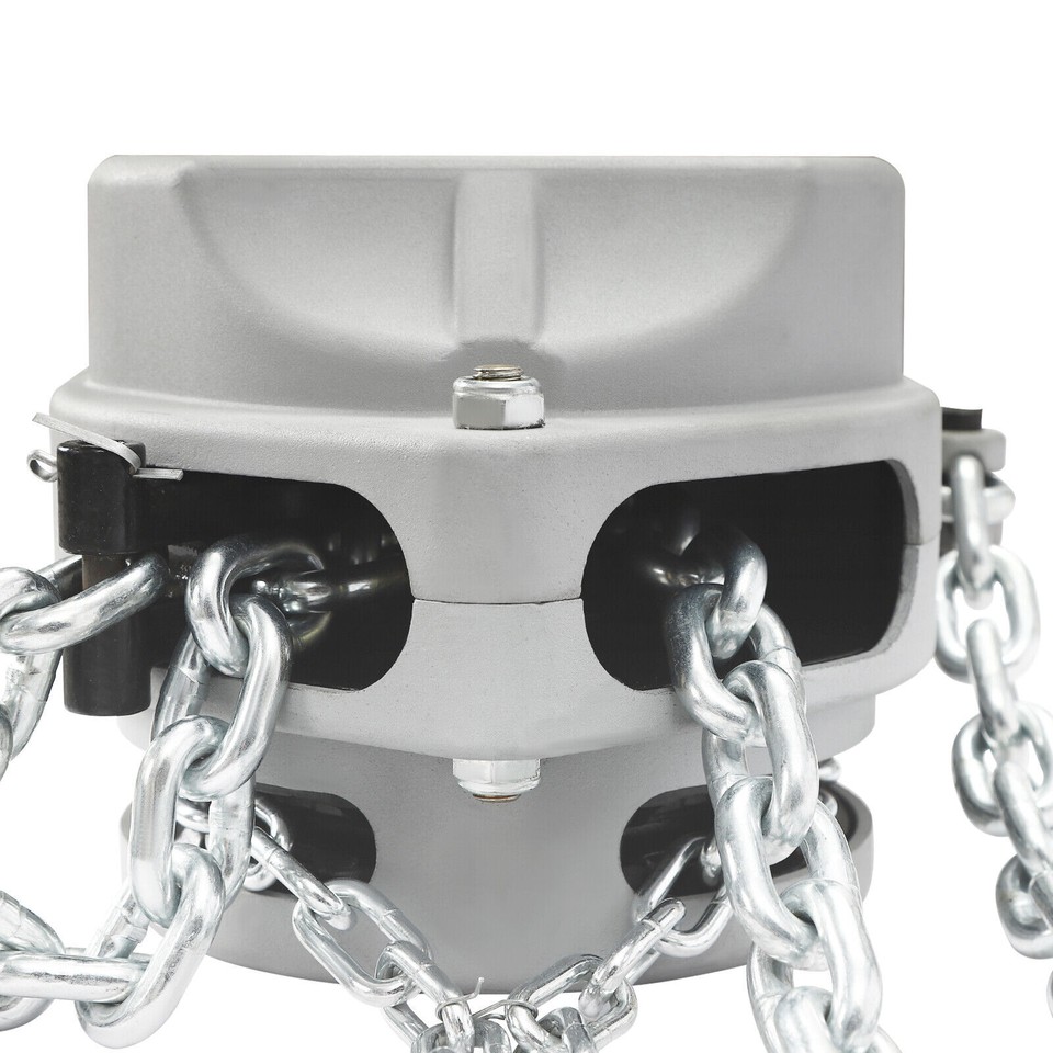 Manual Hand Chain Hoist W/ 2 Lifting Chain Rows Factory Chain Fall 3t ...