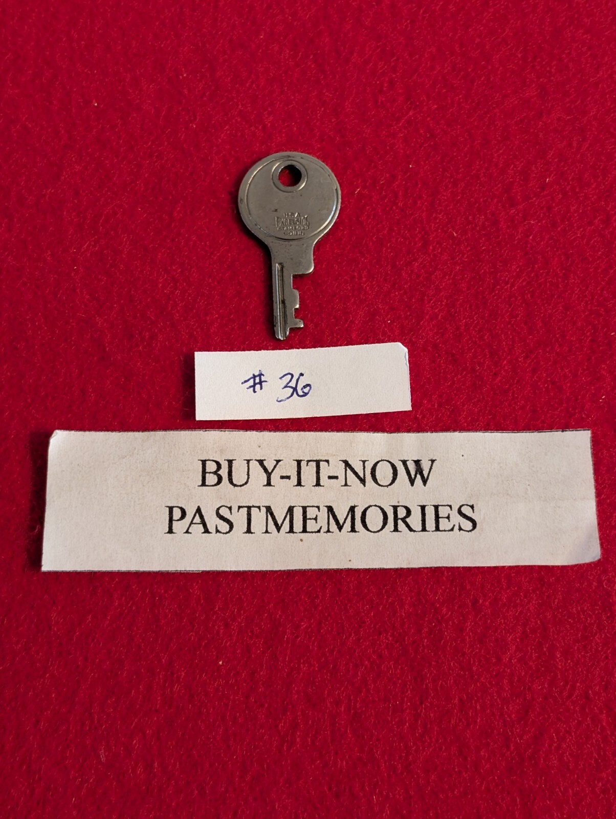 Vintage Excelsior Keys for Luggage, Guitar Cases & Saddlebags