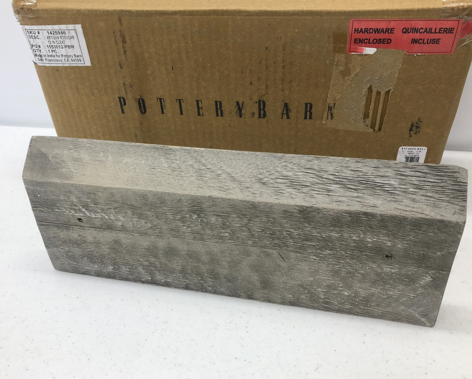 Pottery Barn Mission Modular Office Organization System 12" Rail Cleat ...