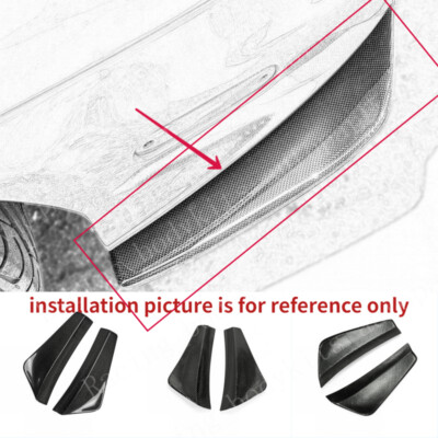 For Mazda MX5 NB Miata Rear Bumper Spat Addon Extension Trim Carbon ...