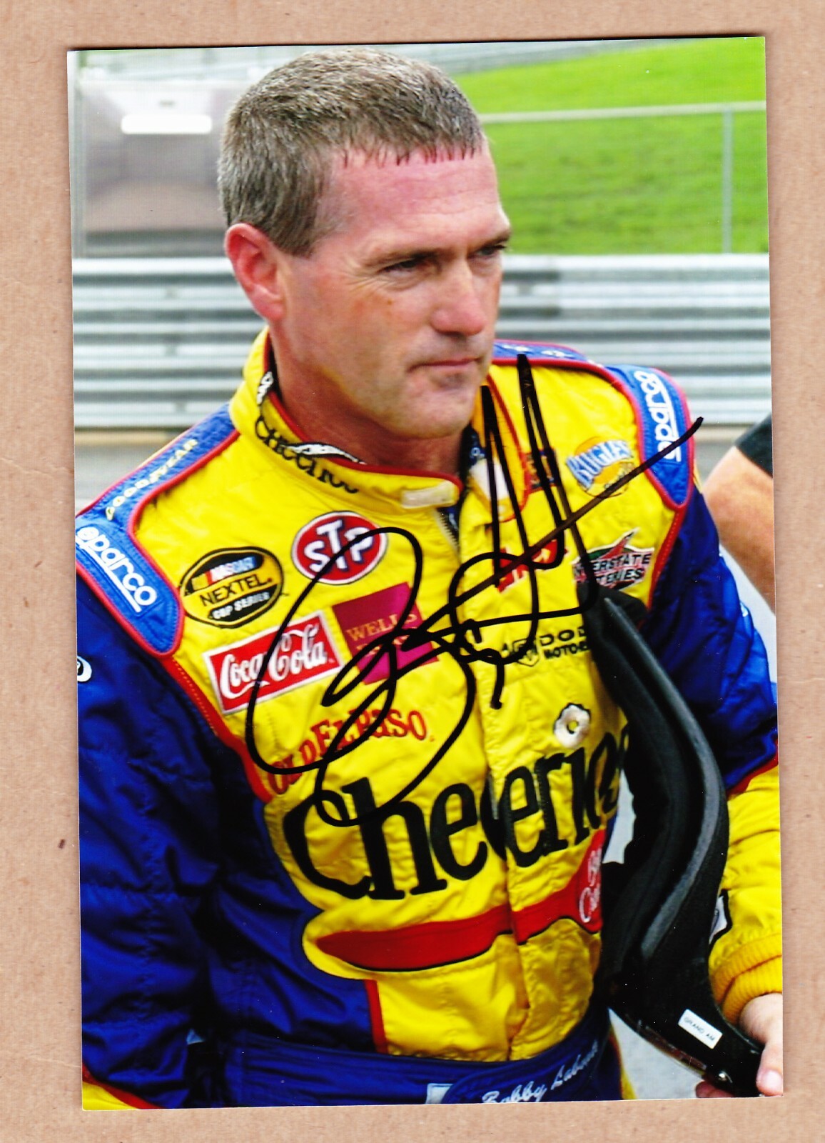 Bobby Labonte signed 4x6 inches color NASCAR racing photo #2 | eBay
