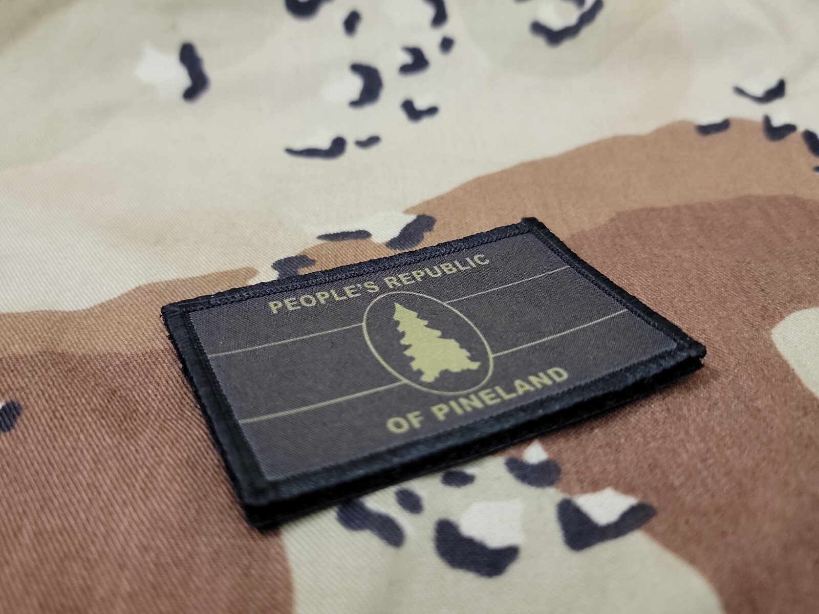 Peoples Republic of Pineland Blackout Patch Special Forces Robin Sage ...