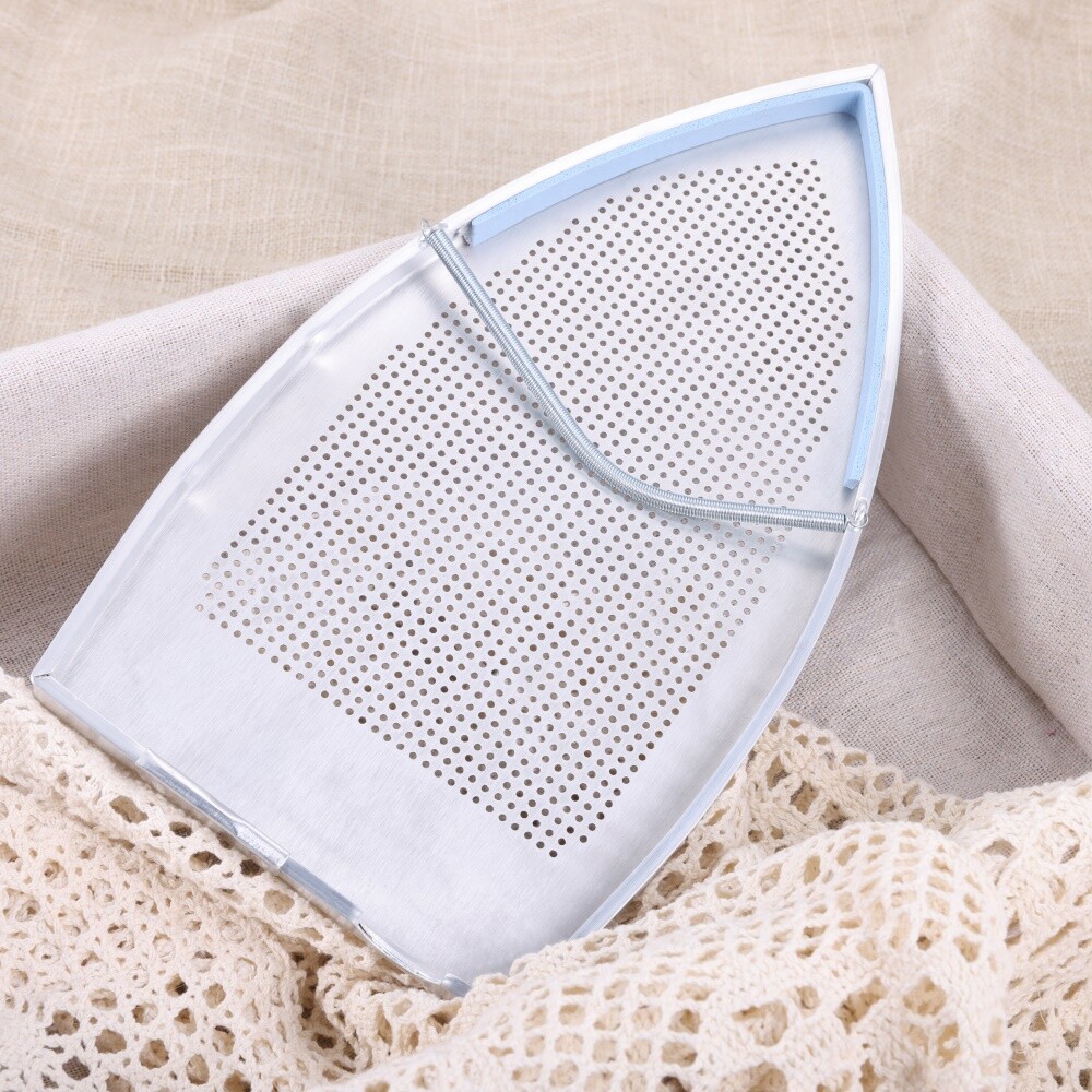 Aluminum Pad Electric Iron Shoe Mat Hot Iron Rest w Silicone Strip 22.4 ...