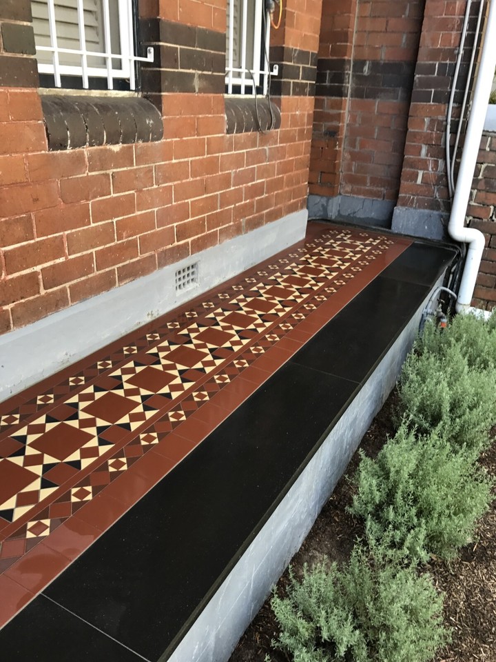 Traditional federation floor tiles / Victorian & Federation tiles ...