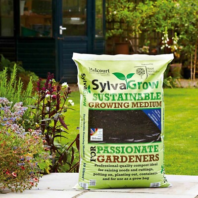 RHS Sylvagrow Multipurpose Compost Peat Free Professional Quality 40 ...