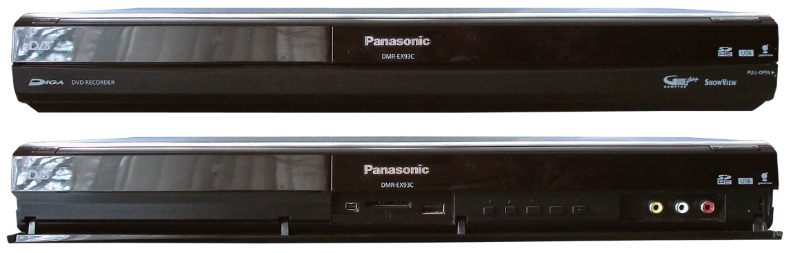 Panasonic DMR-EX93C Digital DVB-C Tuner 250GB Festplattenrecorder ...