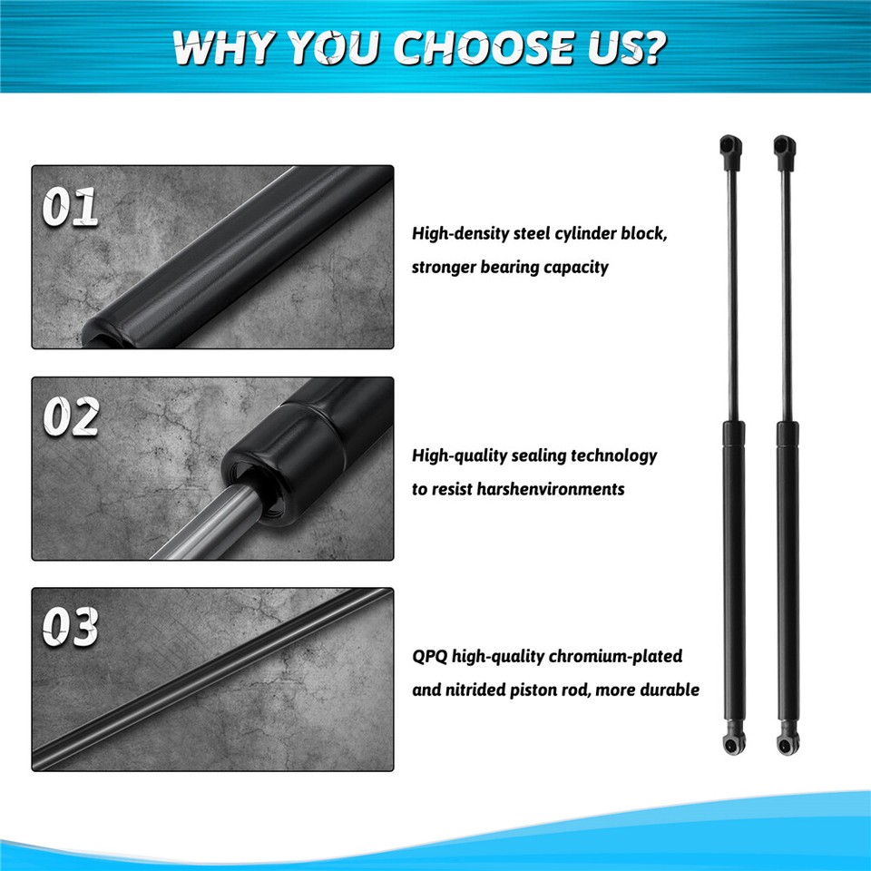 Front Hood Lift Supports Struts Shocks Fits 05-13 Lexus IS250 IS300 ...