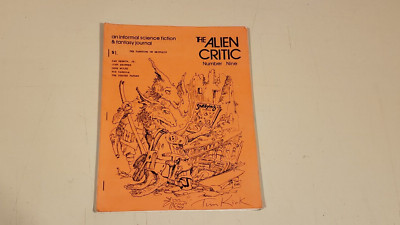 THE ALIEN CRITIC MAY , 1974, NUMBER NINE *SIGNED BY TIM KIRK* +DM+ | eBay