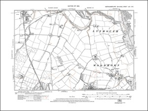 Old map of Woodhorn, Linton Colliery, Northumberland in 1924: 61SW ...