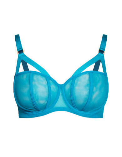 CITY CHIC Plus Size 12E / 34E Bra Soft MESH Cup Sexy Lingerie Angelika ...