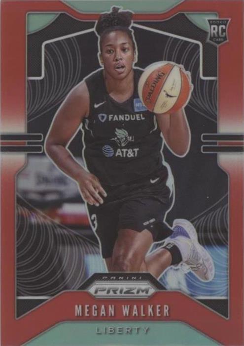2020 Panini Prizm WNBA - Megan Walker #97 Red Prizm /275 (RC) for sale ...