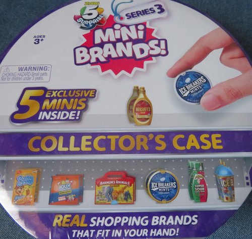 ZURU Mini Brands Series 3 Collector Case Store & Display 30 Minis w/ 5 ...
