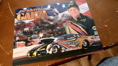 IHRA BRIAN GAHM FORD MUSTANG PRO STOCK DRAG RACING HANDOUT 2002-2003 ...